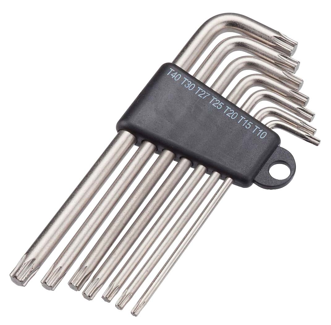 7-pack Long L-Type Torx wrench
